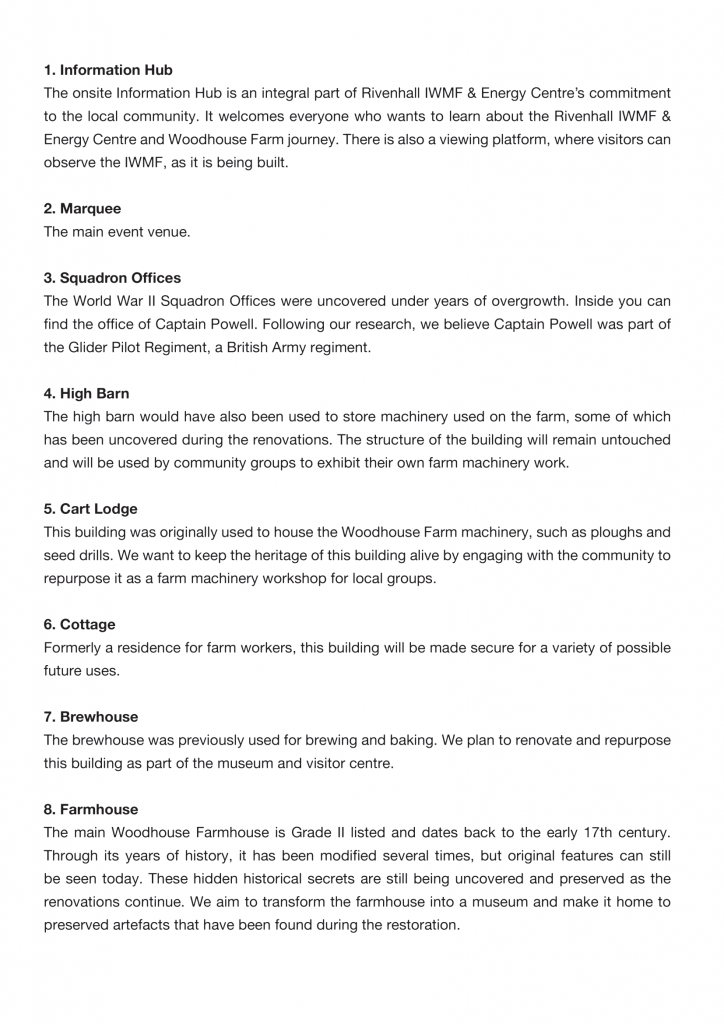 Rivenhall | Map of Rivenhall IWMF & Energy Centre, and Woodhouse Farm
